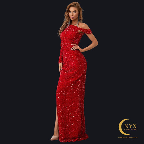 Red Prom Dress- Nyx Elite Dress Collection | Nyx Clothing Fashion London