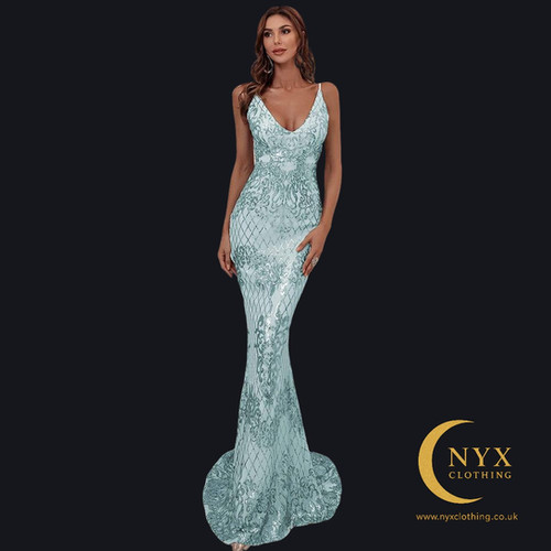 Red-Carpet Mermaid Sequin Dress - Nyx Elite Dress Collection | Nyx ...