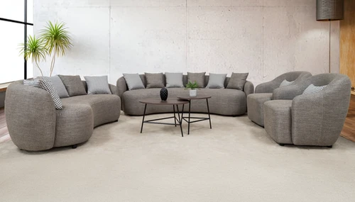 MONALISA Sofa Set with LILLY Armchair | Dr.Mattress