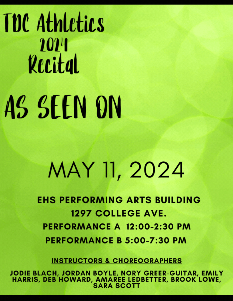 Recital 2024-AS SEEN ON TV | thedanceclub