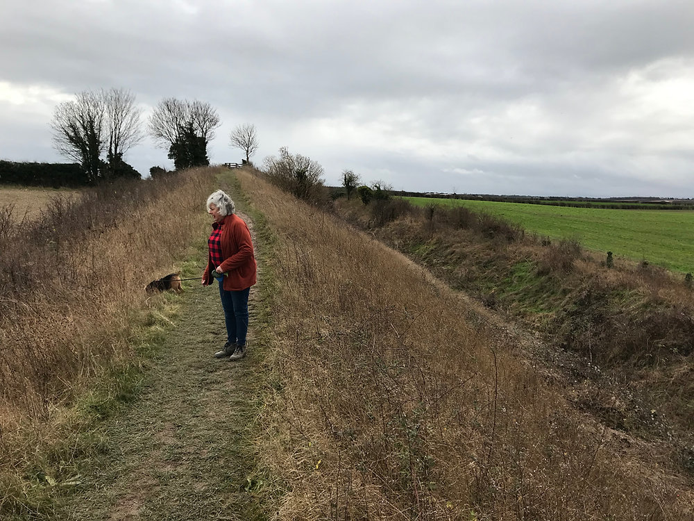 Fleam dyke. Where it all began