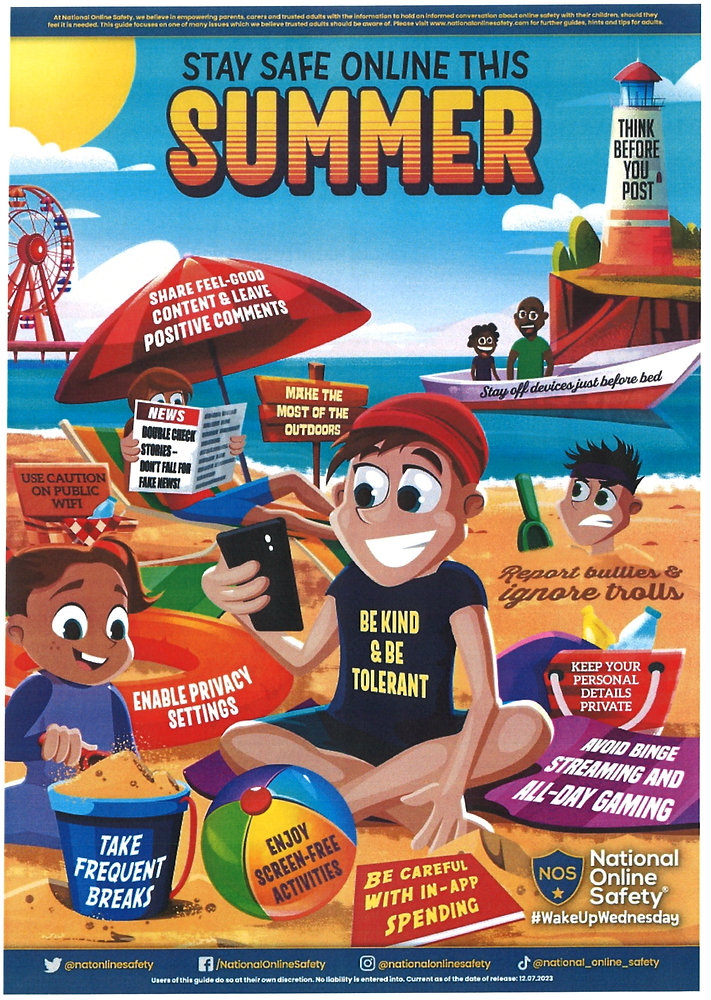 Stay Safe online this Summer