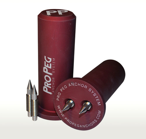 Pro Peg Anchor System | Red | ice-ops
