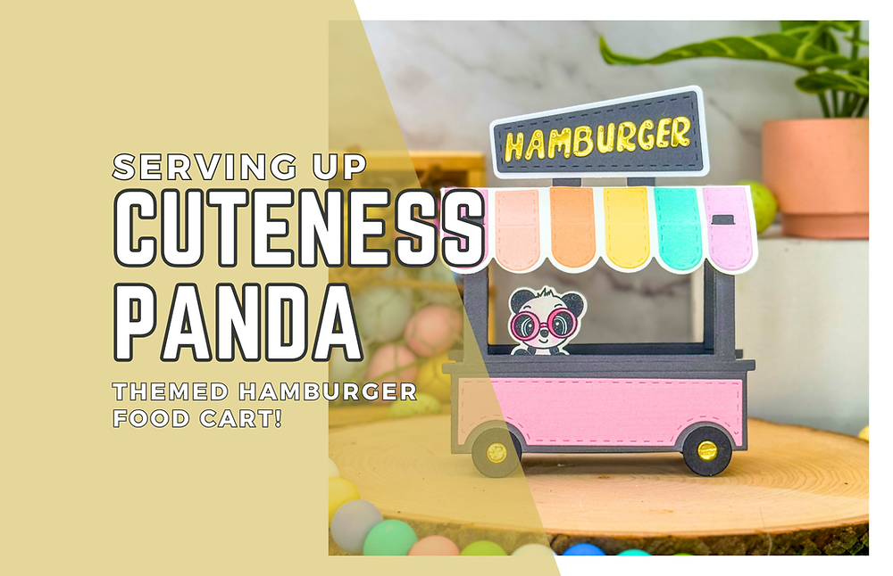 Serving Up Cuteness: Panda Themed Food Cart! | Video Tutorial