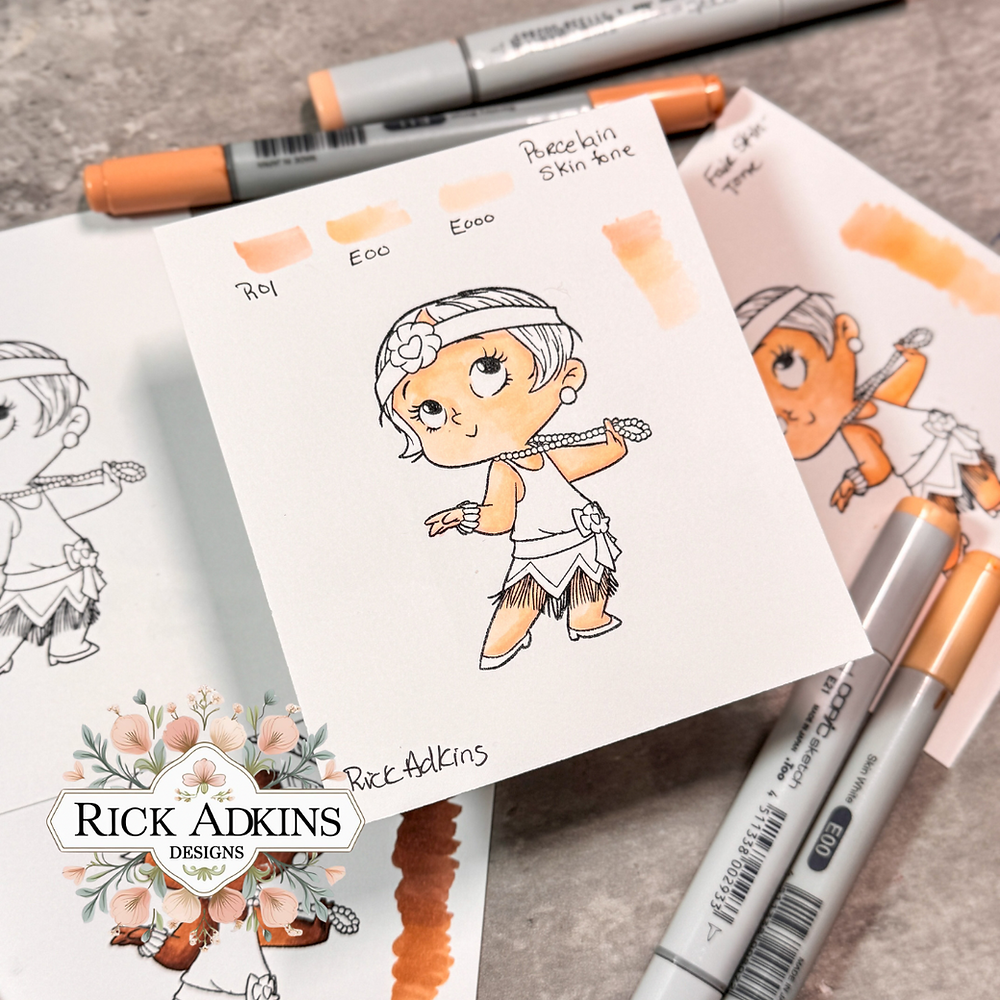 How to Easily Create Realistic Skin Tones for Cardmaking | 3 Simple Steps