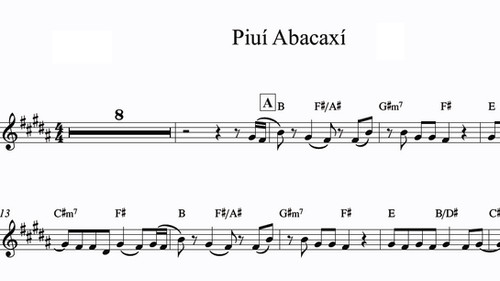 Piuí Abacaxí | Trem Da Alegria | Partitura Express