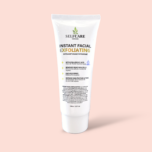 HYALURONIC ACID INSTANT FACIAL EXFOLIANT GEL (100ml) | SELFCARE Canada