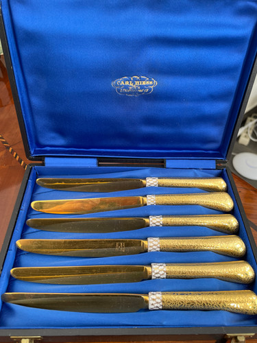 Cutlass & Coalport England Messer Set | vetter-antiquitaeten