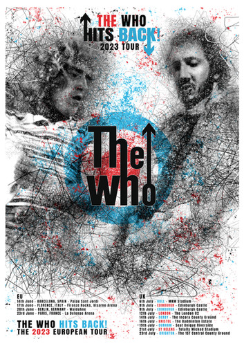 Official The Who Hits Back Tour Poster | My Site