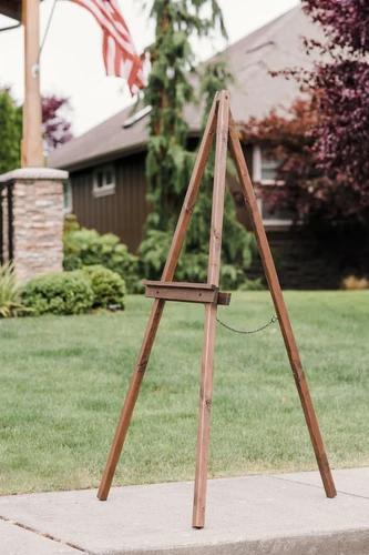Wooden Easel | Surf City Party Rent