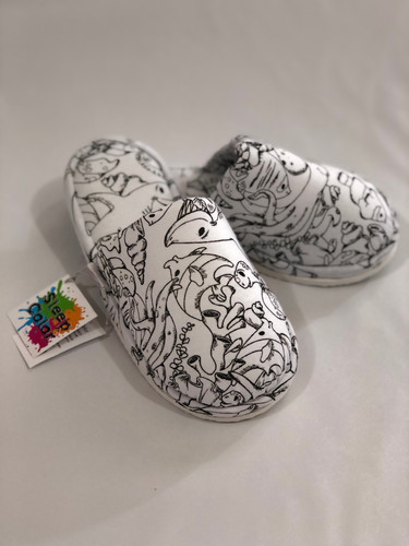 Chinelo para colorir Adulto