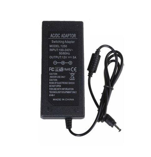 12V 5A AC/DC Power Supply Universal 110-240v | shockelectronix
