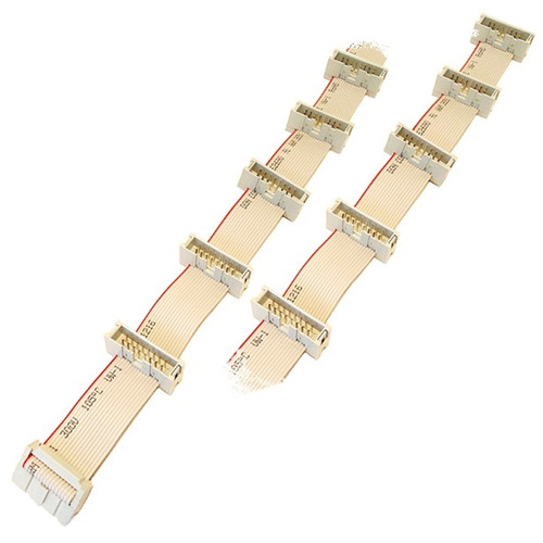 5 Slot Flying Bus Eurorack Ribbon Cable | shockelectronix