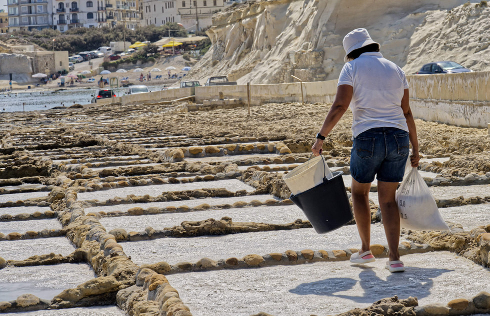 THE ARTISANAL SALT FARMERS OF GOZO