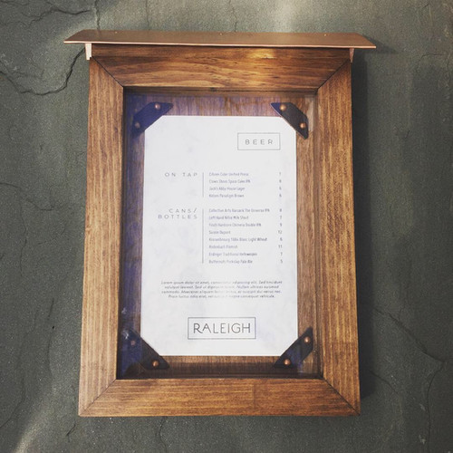 Menu Display Box | Tabella