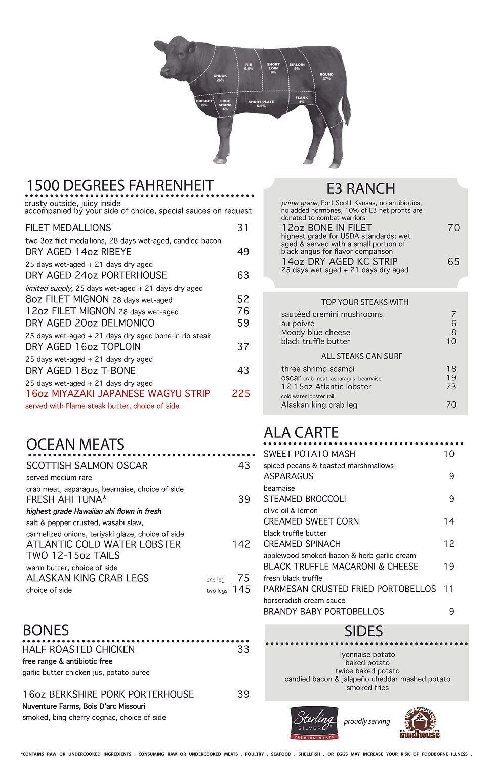 Menu | flame-steakhouse