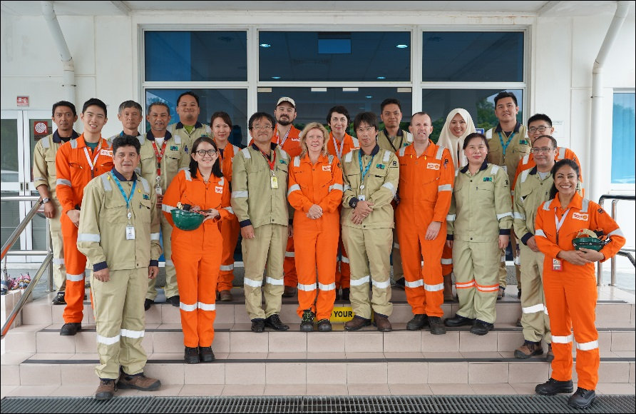 VISIT BY MANAGING DIRECTOR OF BRUNEI SHELL PETROLEUM