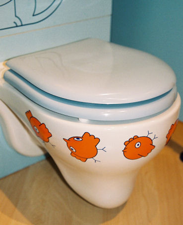 Kinder Wand-WC Bagno Cucciolo B44CAD02 | badausstattung