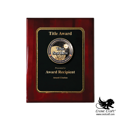 HALL OF FAME CEREMONIAL PLAQUE | Crest Craft Company