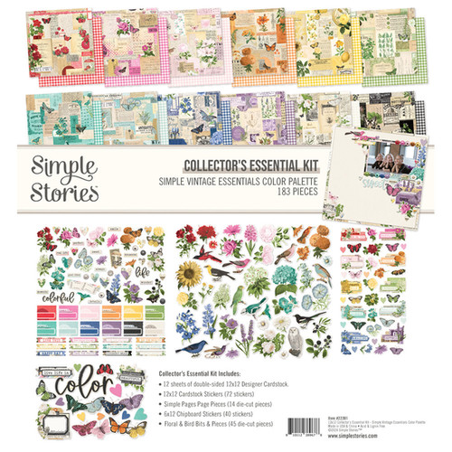 Simple Vintage Essentials Color Palette Collector's Essential Kit SIMPLE STORIES | The Scrap Attic