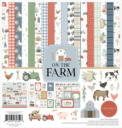 On The Farm Collection Kit (Carta Bella) | The Scrap Attic
