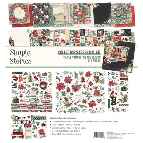 Simple Vintage 'Tis The Season Collector's Essential Kit | The Scrap Attic