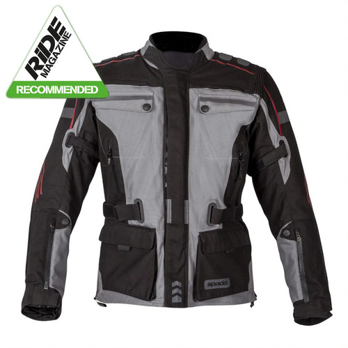 Spada Asent V2 CE JacketBlack/Grey | Raceways Motorcycles