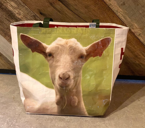 White Goat | Blue Earth Bags