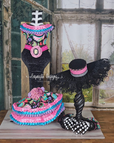 Catrina Attachment, Day of the Dead Decor | Gina Exquisite Designs