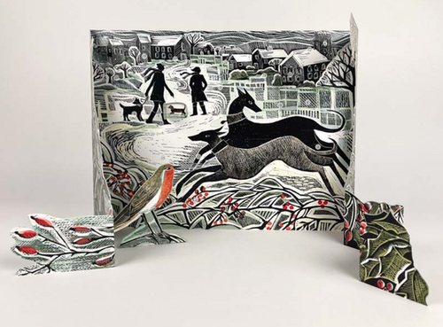 Angela Harding - Advent Calendar - Whippet Wonderland | churchstreetgallery