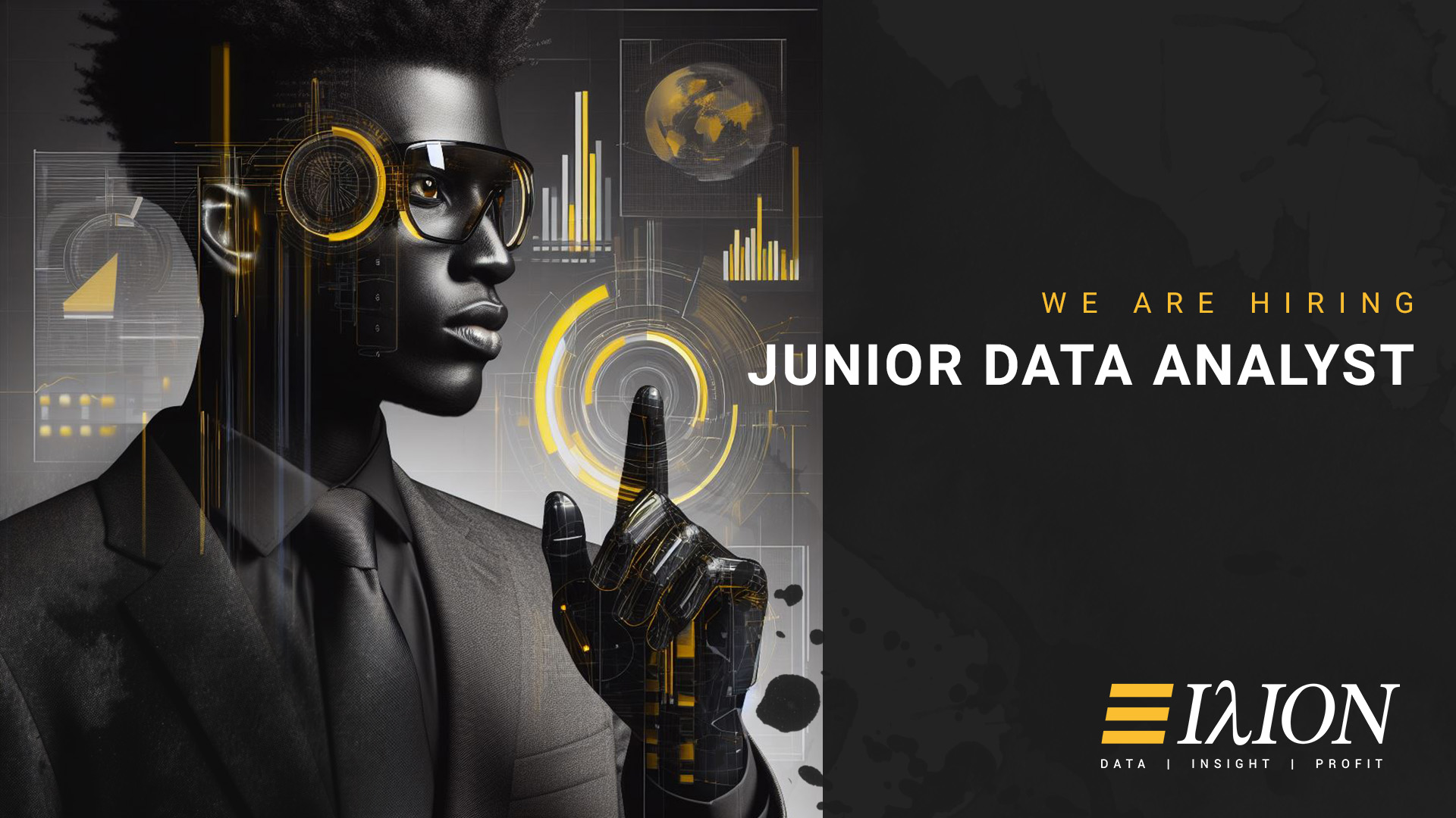 We are hiring a Junior Data Analyst to join our team