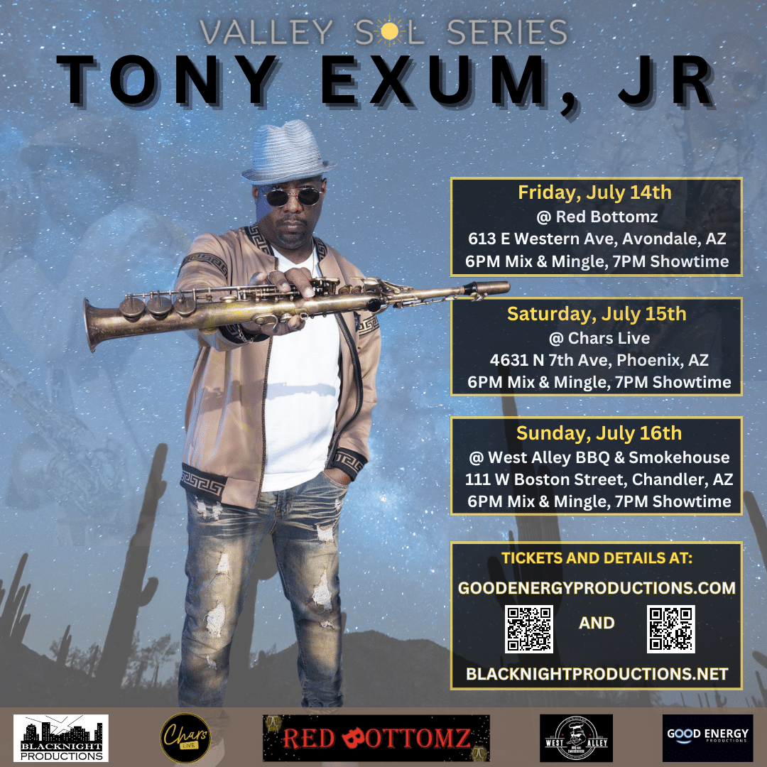 Valley Sol Series featuring TONY EXUM, JR | Good Energy