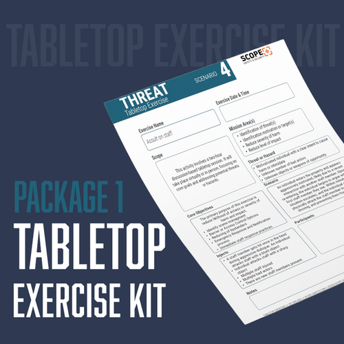 Tabletop Exercise Kit 1| SCOPE Security