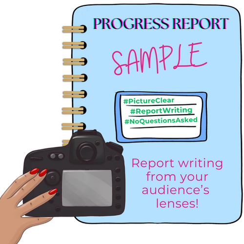 ABA Progress Report Sample I BCBA Resources I ABA Resources | Brenda ...