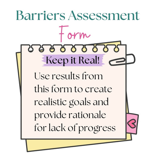 Barriers Evaluation | ABA Assessment | FBA | BCBA Resources | Parent ...