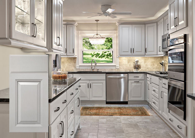 Avalon Ashen Kitchen Cabinets
