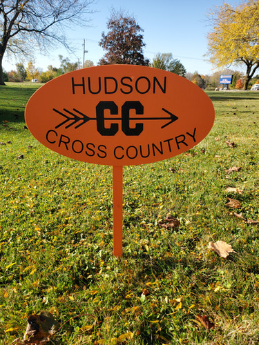 Hudson Cross Country Yard Sign-Painted | SMCSI