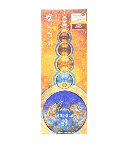 Double Macadamia Salted Chuao - Certified Chuao 49% - Vz | Solkiki