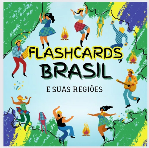 Flashcards Regiões do Brasil | Parceria Pedagógica
