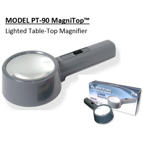 Lighted Table Top Magnifier | Home & Work