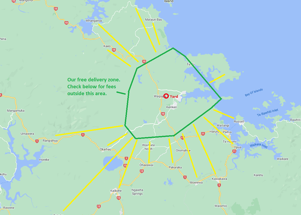 Delivery Zone | Roaring Hot Firewood