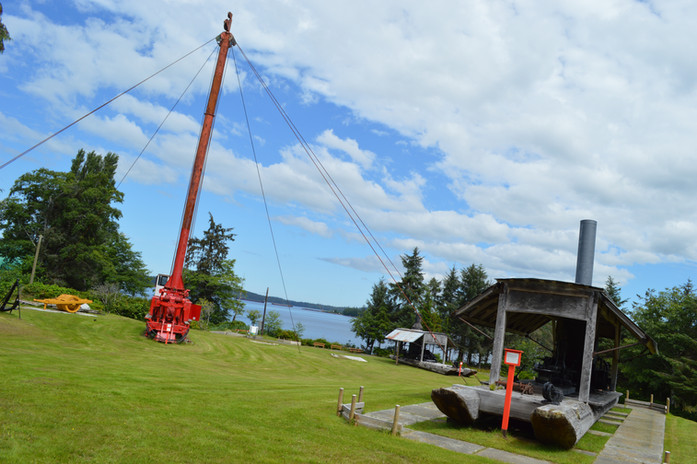 Outside Displays | Port Clements Museum | Haida Gwaii, BC