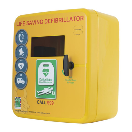 DS4000 Secure (Non-Locking) Outdoor AED Cabinet | Defibs Direct