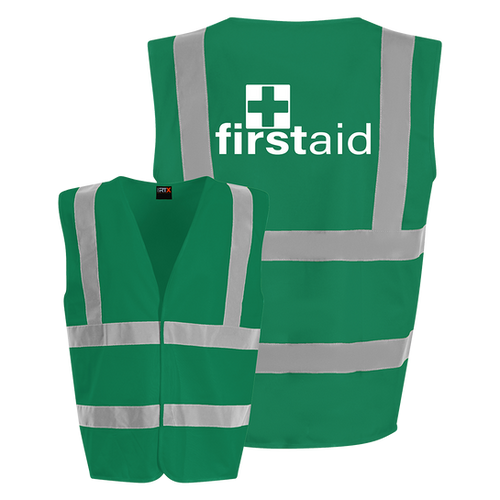 First Aid Hi-vis Waistcoat | Train Direct