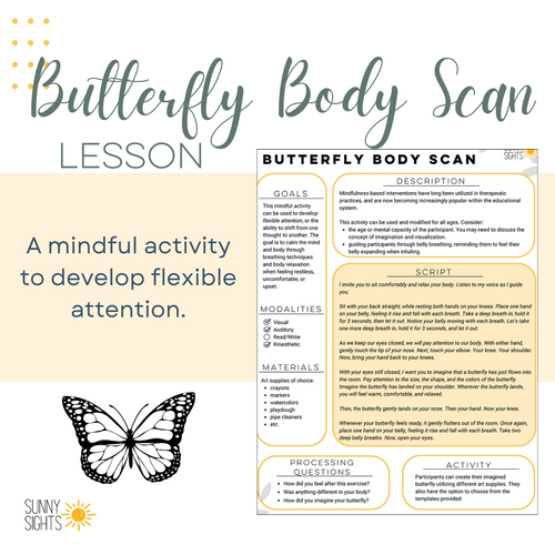 Butterfly Body Scan | Sunny Sights