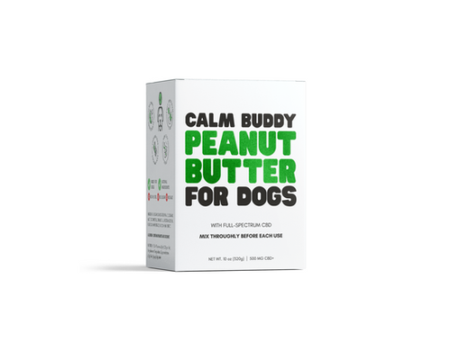 CALM Buddy CBD Peanut Butter for DOGS | ZILLA'S CBD