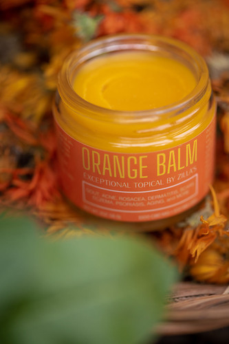 ORANGE BALM Nutritious & Organic CBD+CBG-Relief Balm | ZILLA'S CBD