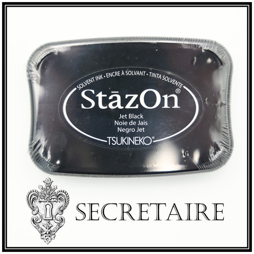 Solvent ink: StazOn Jet Black [Y16C] | Secretaire