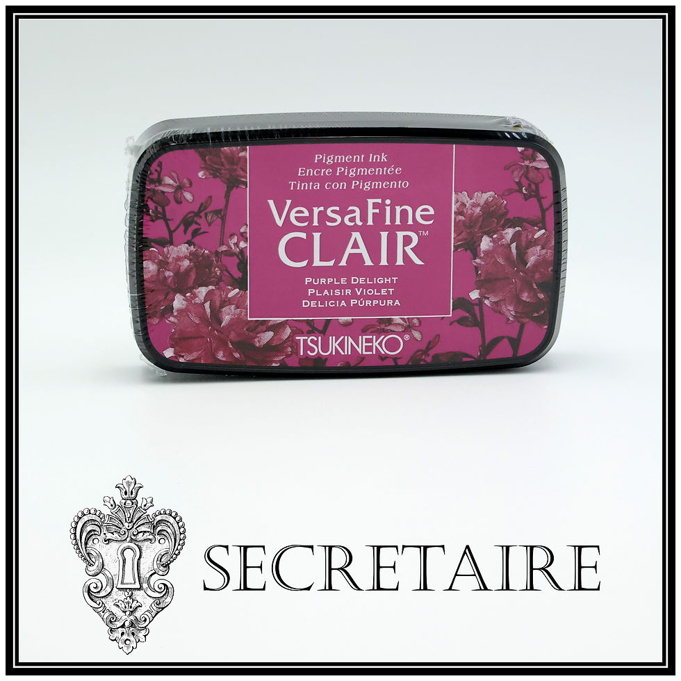 Versafine Clair Ink Pad: Purple Delight [Y18D] | Secretaire