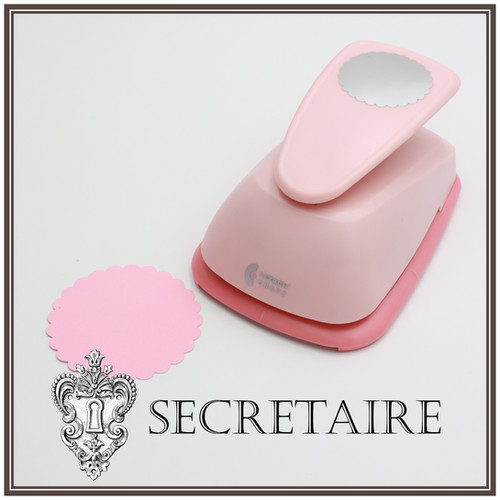 Scalloped Circle Punch 8.9cm [CP40NSC] | Secretaire